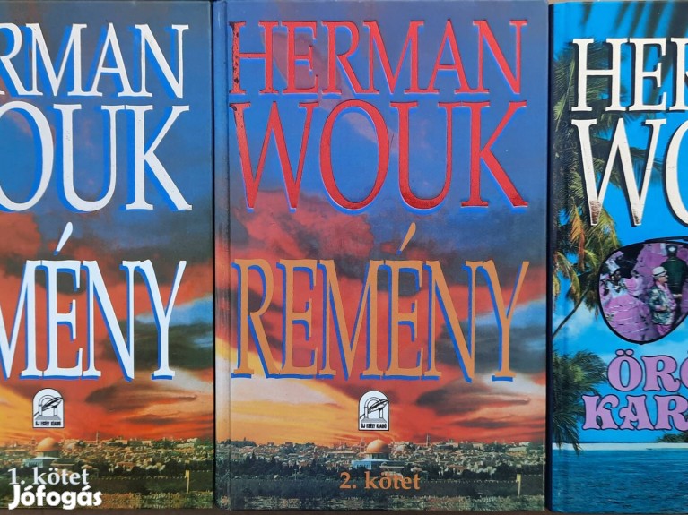 5 darab Herman Wouk könyv eladó - Békéscsaba, Könyvcsomag - Jófogás