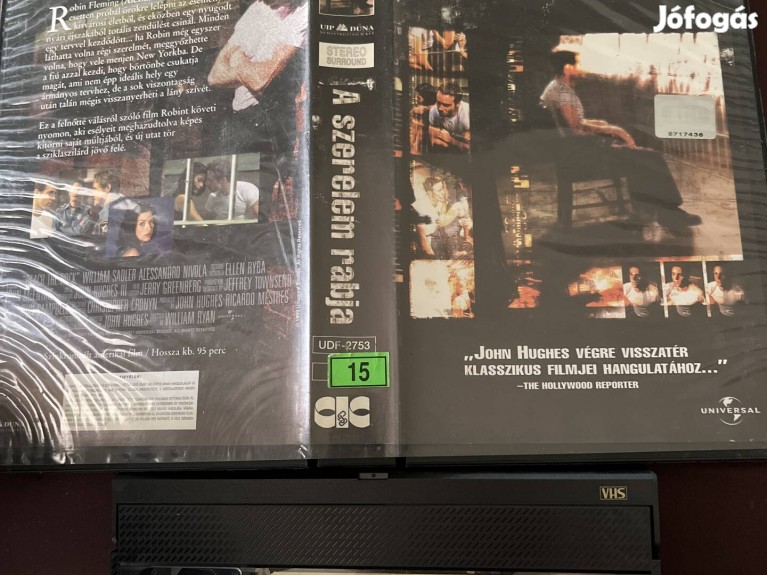 A szerelem rabja vhs nagytok - Alsószenterzsébet, Blu-ray, DVD és VHS ...