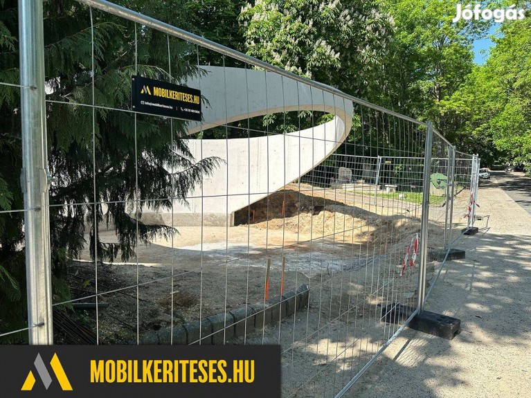 Akciós Mobilkerítés szett, Teljes Mobil kerítés rendszer + kiegészítők ...