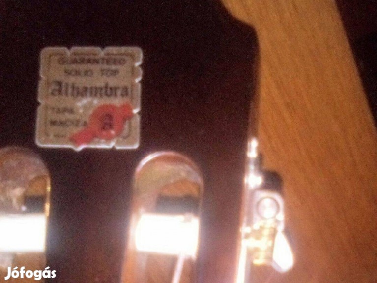 Alhambra Mod.2C Cedro Spain Tapa Maciza Vintage 4/4 Maestro Guitar - IX. kerület, Pengetős ...