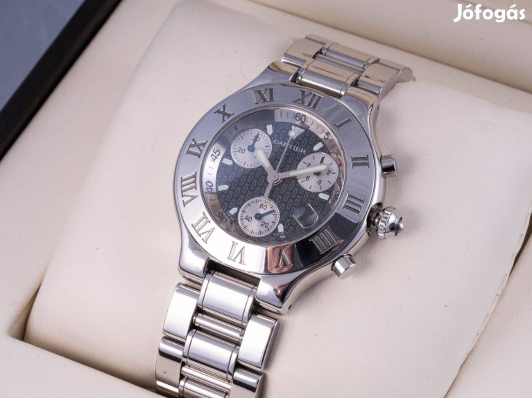 Cartier Must 21 Chronograph - XIII. kerület, Karórák - Jófogás