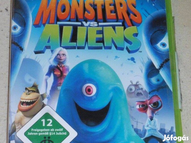 Disney Monsters Vs Aliens Gyári Xbox 360 Játék akár féláron - Miskolc ...