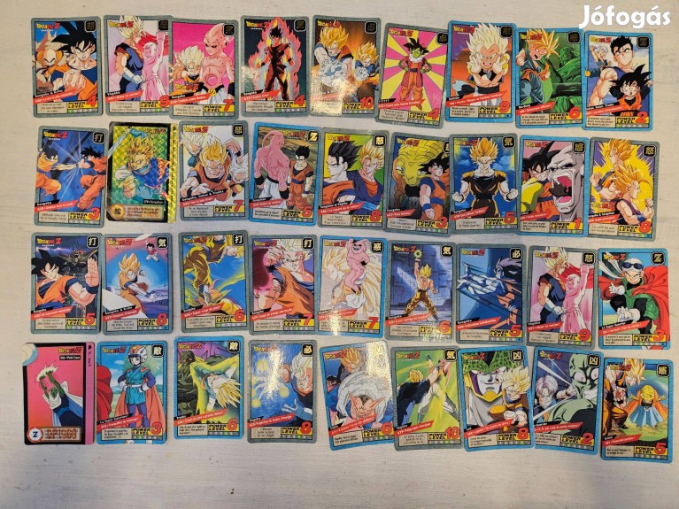 Dragon ball Z Power level kártya - III. kerület, Egyéb - Jófogás
