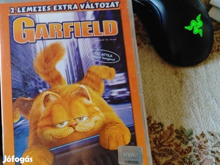 Garfield DVD benne 2 db DVD - XVIII. kerület, Blu-ray, DVD és VHS - Jófogás
