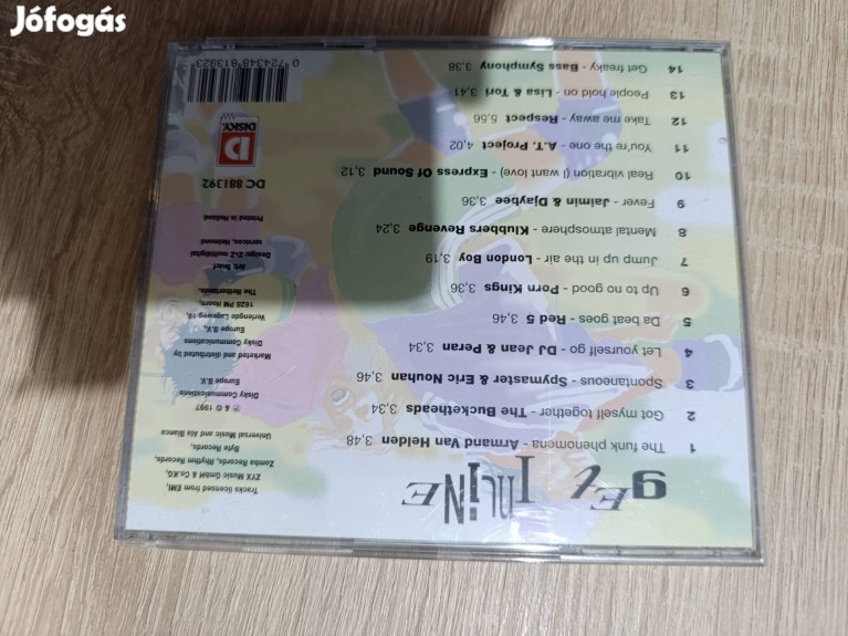 Get in line 1997 válogatás cd - Tápiószőlős, Bakelit, CD, kazetta - Jófogás