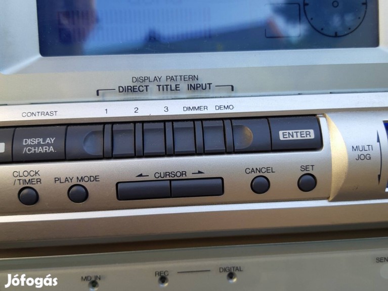 Jvc-Mx-Md 70R. Minidisc,Cd,Kazetta,Erősítővel! Rds rádió,50vatal, - Kecskemét, Hifi torony, mini ...