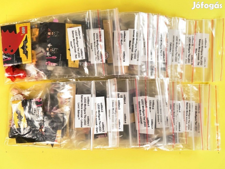 LEGO Collectable Minifigures 71017 Batman Movie Series 1 Complete, Új ...