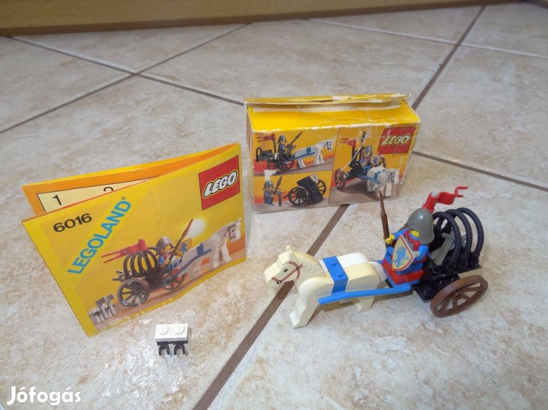 Lego 6016 Castle Knight's Arsenal 1987 dobozzal, leírással eladó - XVII ...