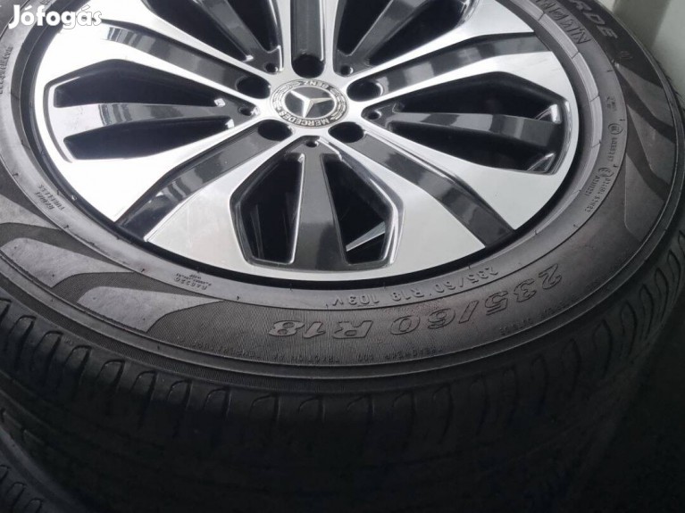 Mercedes GLC GLB Gle 5x112 R18 gyári alufelni gumi Tpms garnitúra ...