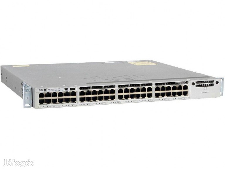 Őszi ajánlat! Cisco WS-C3850-48T-L 48 portos switch számlával, garanci ...
