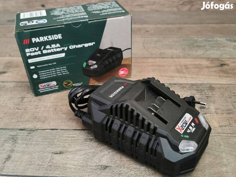 Parkside X20V Team 20V 4,5A gyári akkumulátor töltő (PLG 20 C3) - Szeged, Egyéb - Jófogás