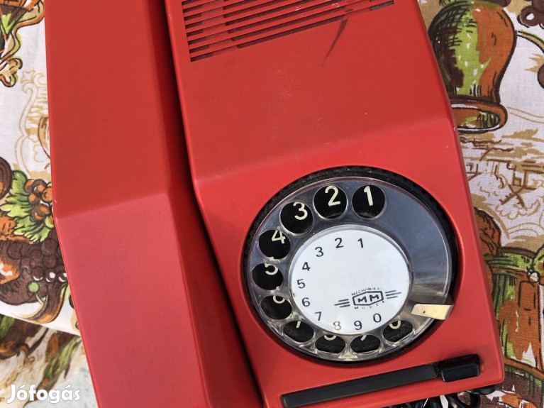 Retró piros telefon - XII. kerület, Vezetékes telefon - Jófogás