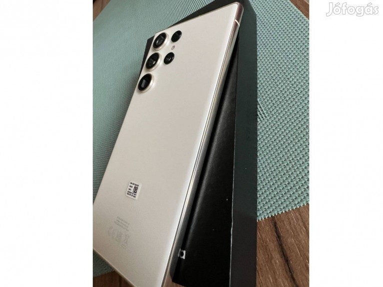 Samsung Galaxy S23 Ultra 256GB Cream - szinte új - Csere is lehet ...