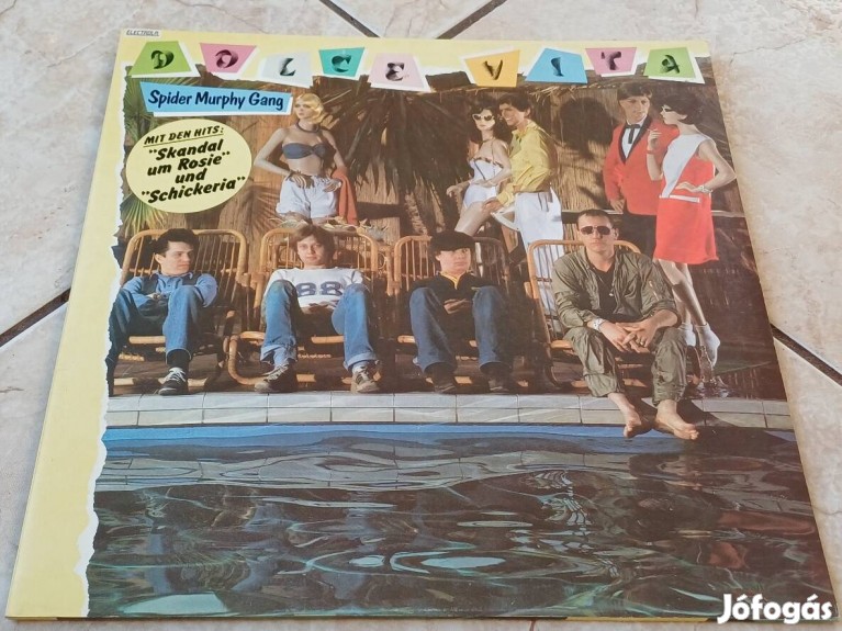 Spider Murphy Gang bakelit hanglemez - XVIII. kerület, Bakelit, CD ...