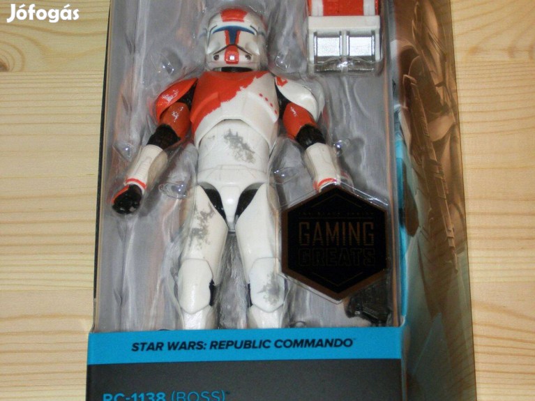 Star Wars Black Series 15 cm (6") Clone Commando RC-1138 Boss figura ...