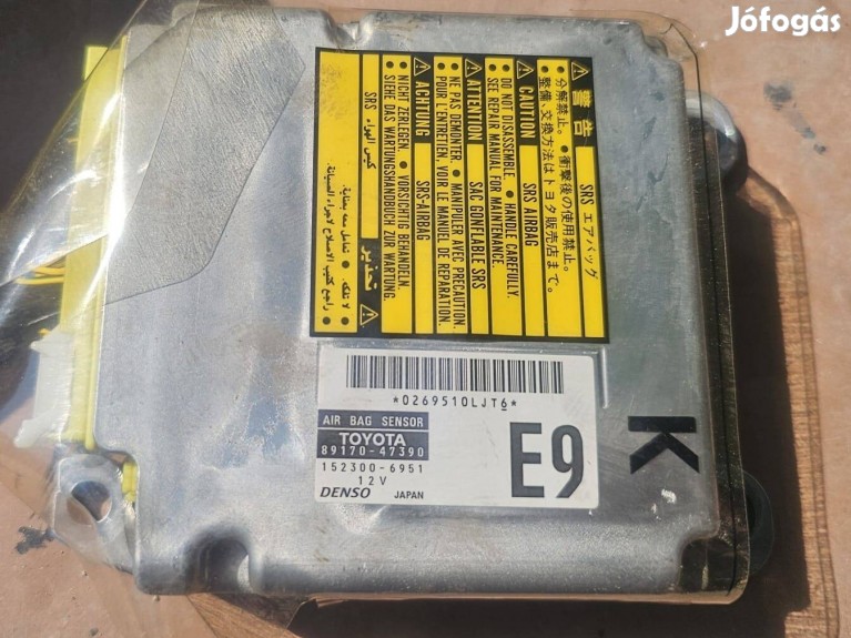 Toyota prius 2 légzsák indító vezérlő 10000 - XVI. kerület, Biztonsági alkatrész - Jófogás Autó