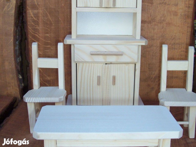 Új Fenyő Fa Baba Játék Szoba-, Konyha- És Fürdőszoba Bútor - Tököl ...