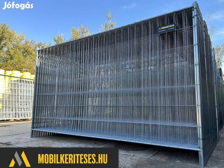 Új Mobil kerítés, Mobilkerítés, Mobilkordon, Mobil kordon (3,5x1,2m ...