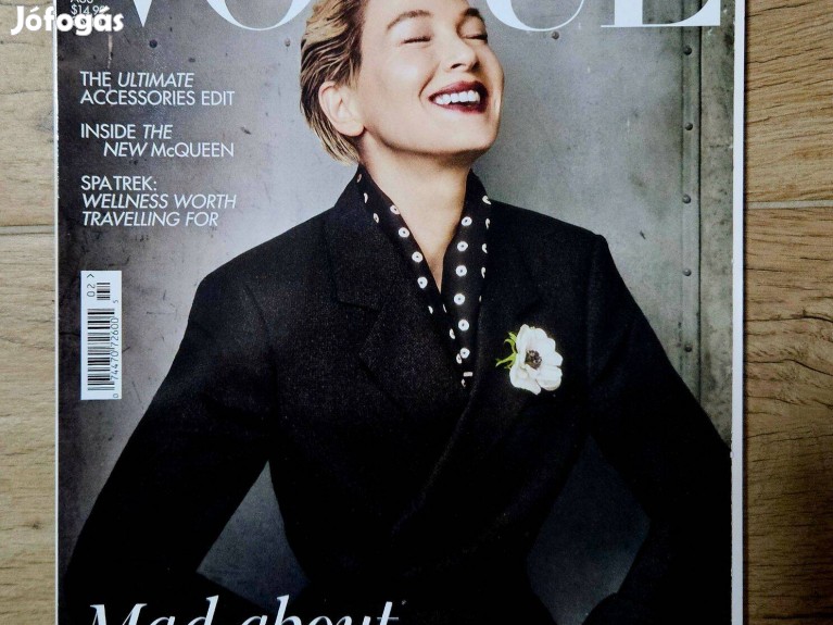 Vogue british 2025/2 Renée Zellweger - XVII. kerület, Újság, folyóirat, magazin - Jófogás