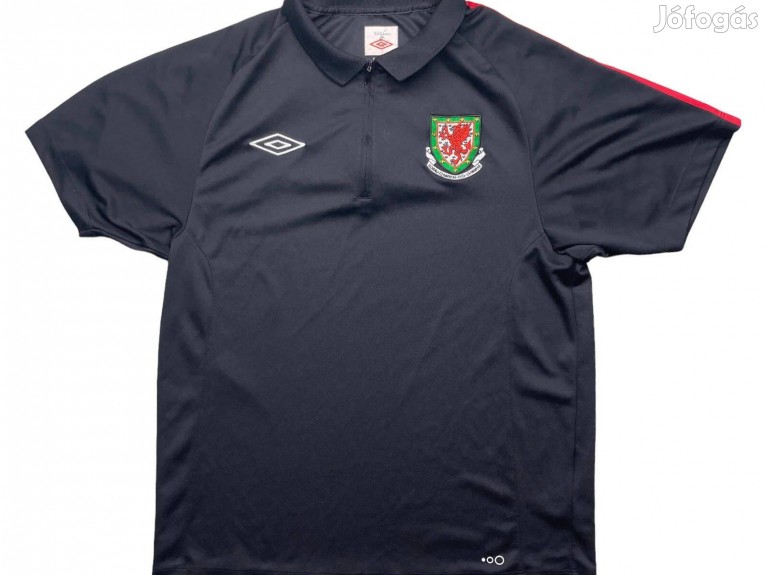 Wales Walesi válogatott 2010-12 Umbro training foci mez M-es - Pomáz ...