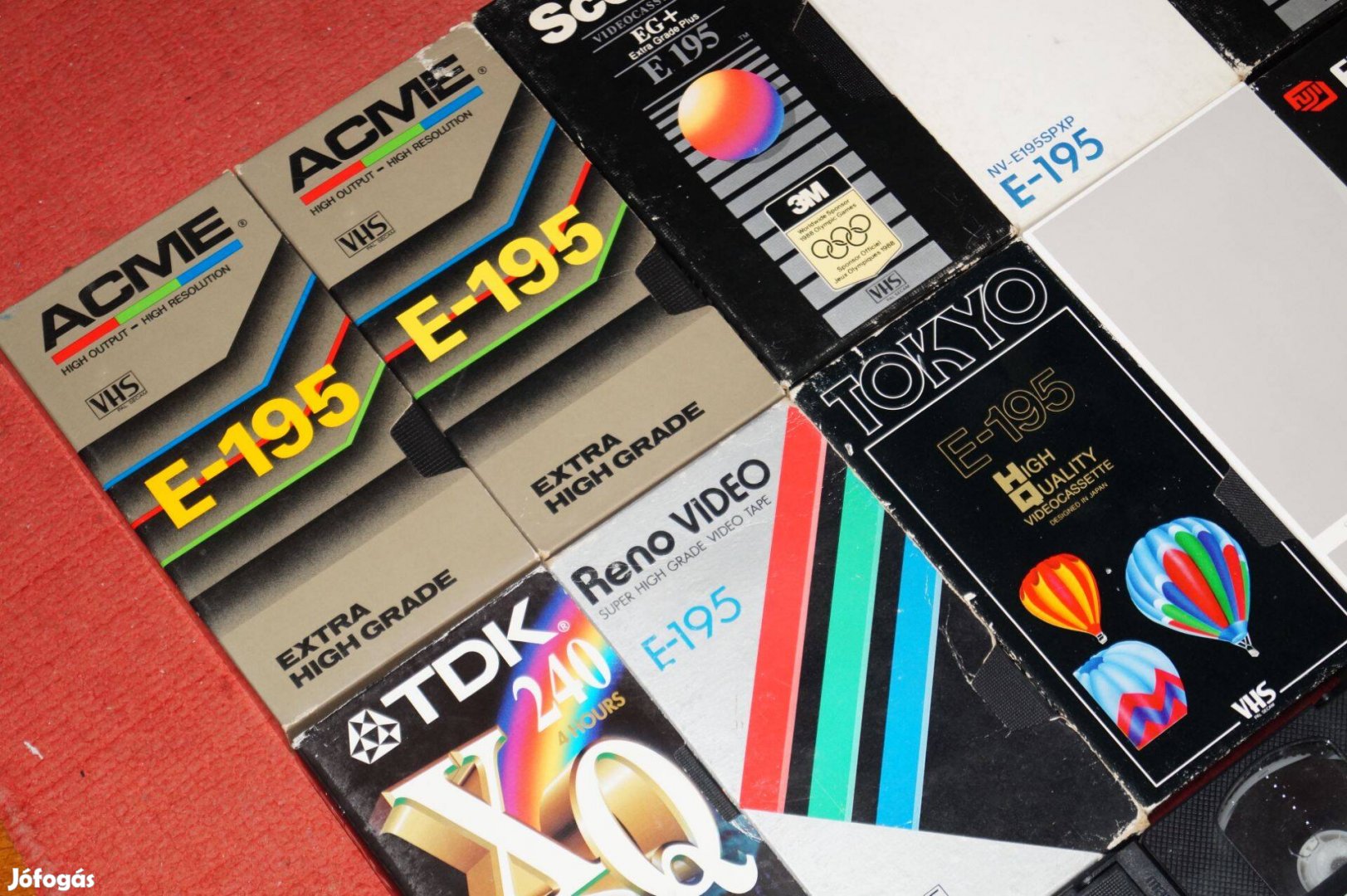 15 db VHS videó kazetta régi film filmek hifi retró vintage ...