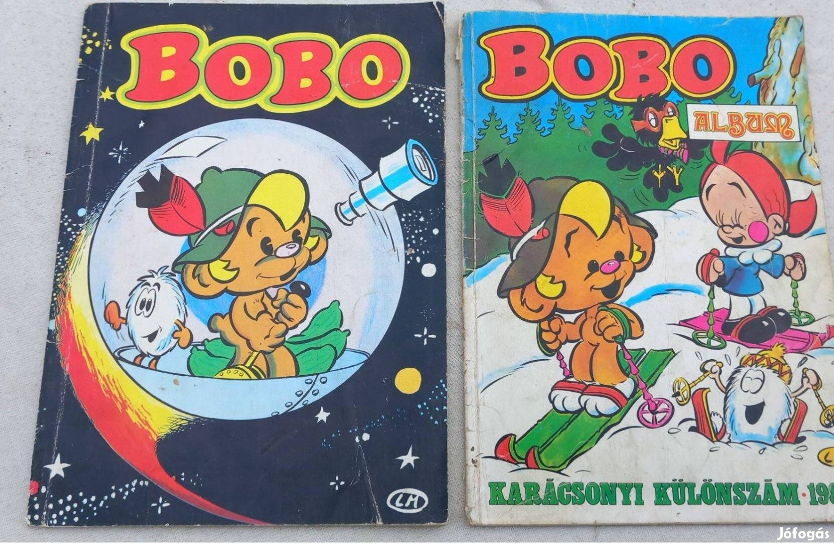 2 db retro Bobo képregény album különszám 1980 as évek - Hajdúsámson ...