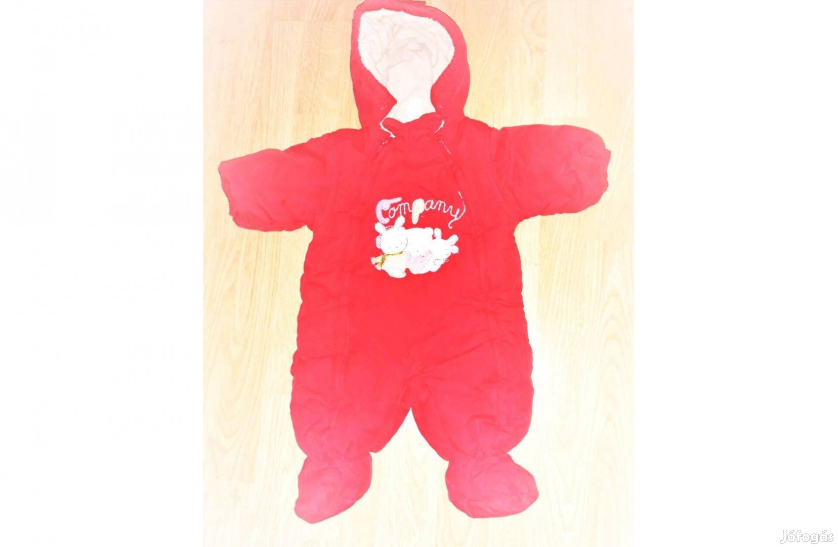 68 újszerű C&A cuki maci nyuszi mintás lábzsákos téli overáll - Miskolc ...
