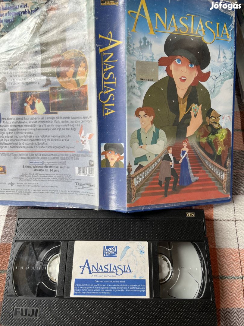 Anastasia vhs mese kistok - Alsószenterzsébet, Blu-ray, DVD és VHS - Jófogás
