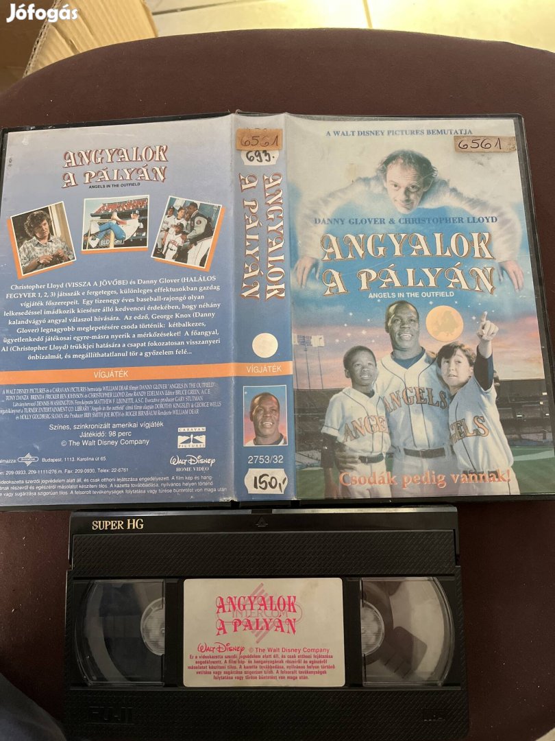 Angyalok a pályán 1 vhs nagytok - Alsószenterzsébet, Blu-ray, DVD és ...