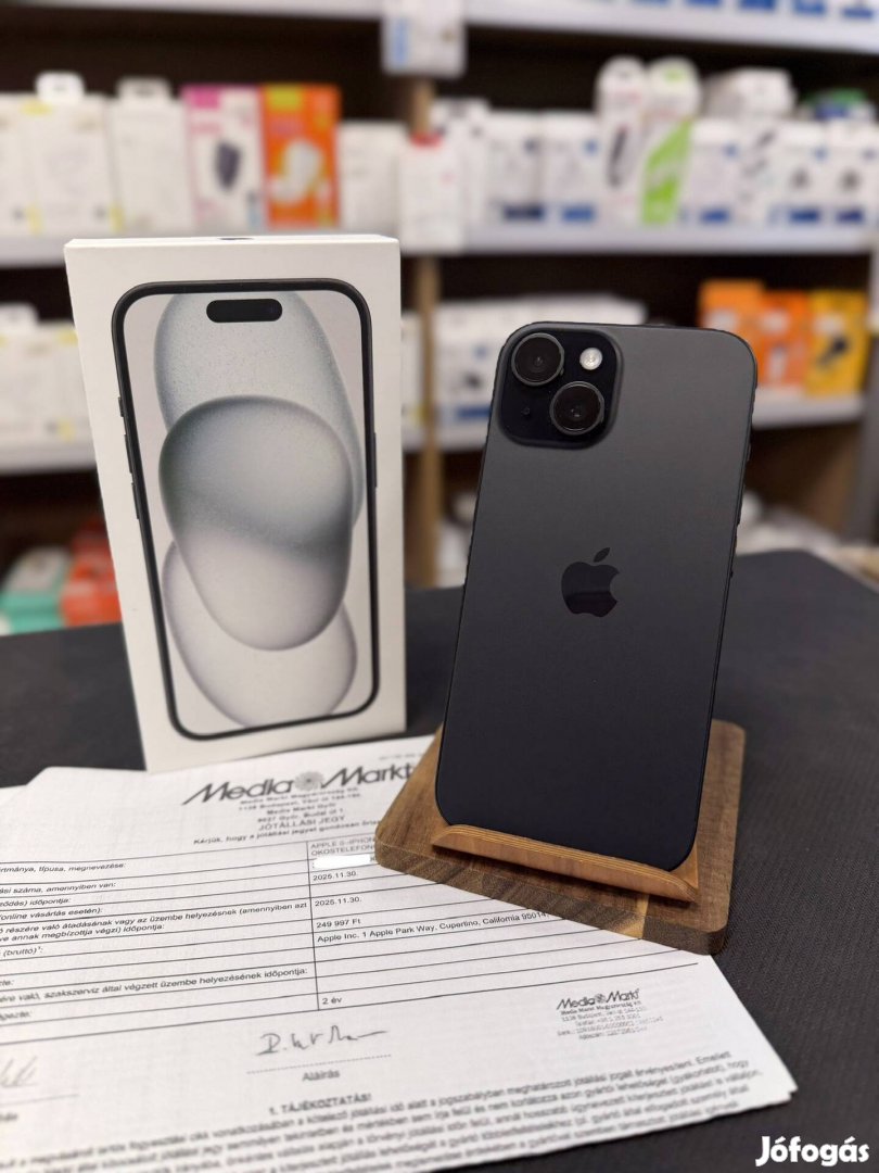 Apple iphone 15 128GB 2027.11.30-így Apple Garancia - Győr ...