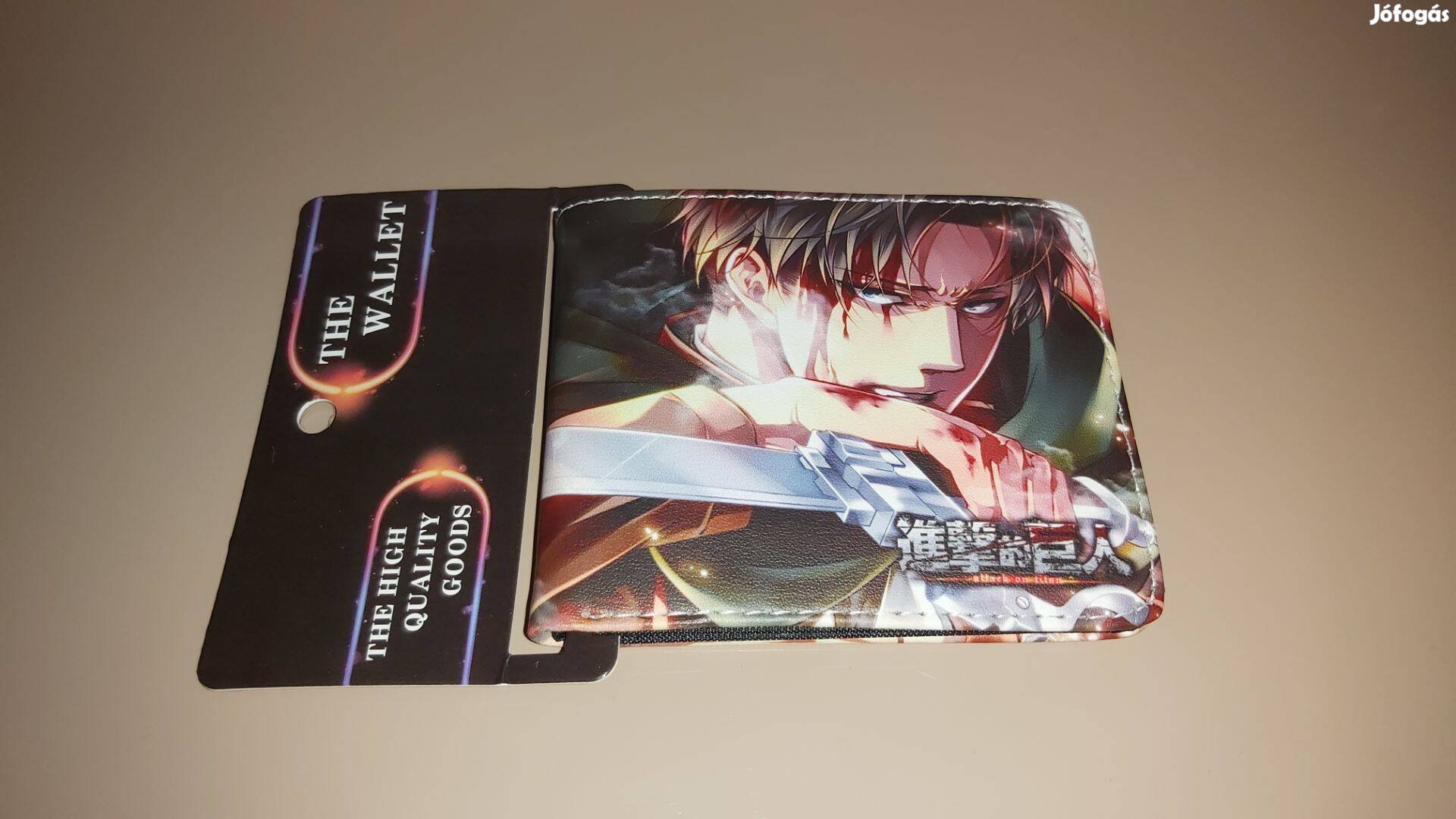 Attack on Titan AOT pénztárca Eren Levi Új Shingeki no Kyojin Készlete ...