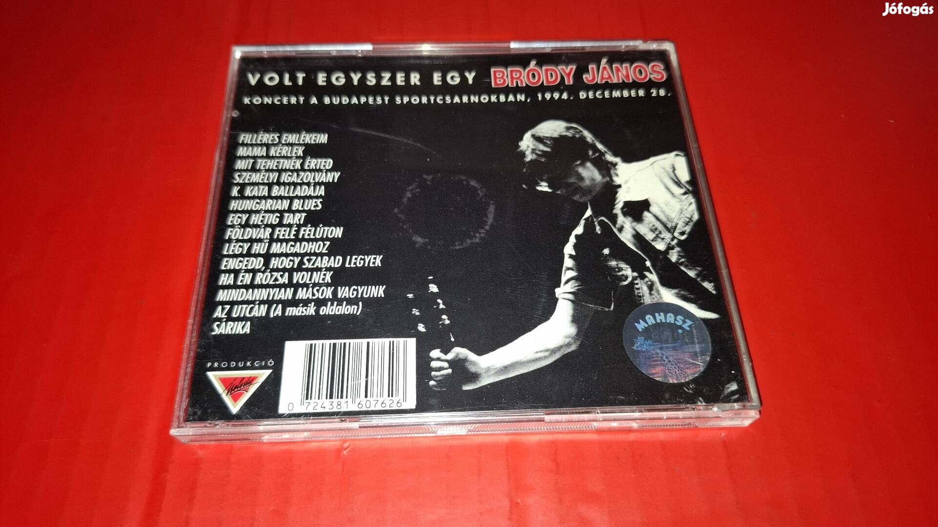 Bródy János Volt egyszer egy koncert Cd 1995 - VIII. kerület, Bakelit, CD, kazetta - Jófogás