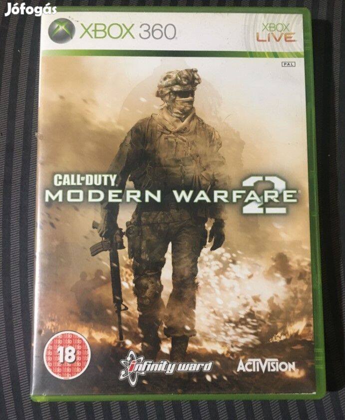 Call Of Duty 6 Modern Warfare 2 Gyári Xbox 360 Xbox ONE Series X Játék ...