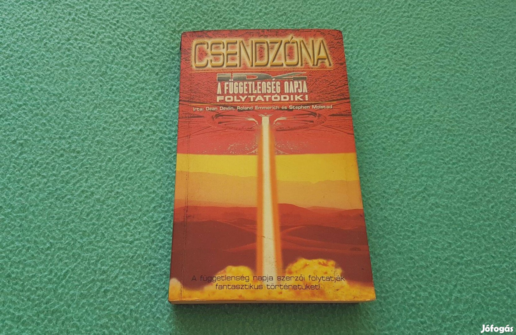 Dean Devlin - Csendzóna könyv - XIV. kerület, Könyv - Jófogás