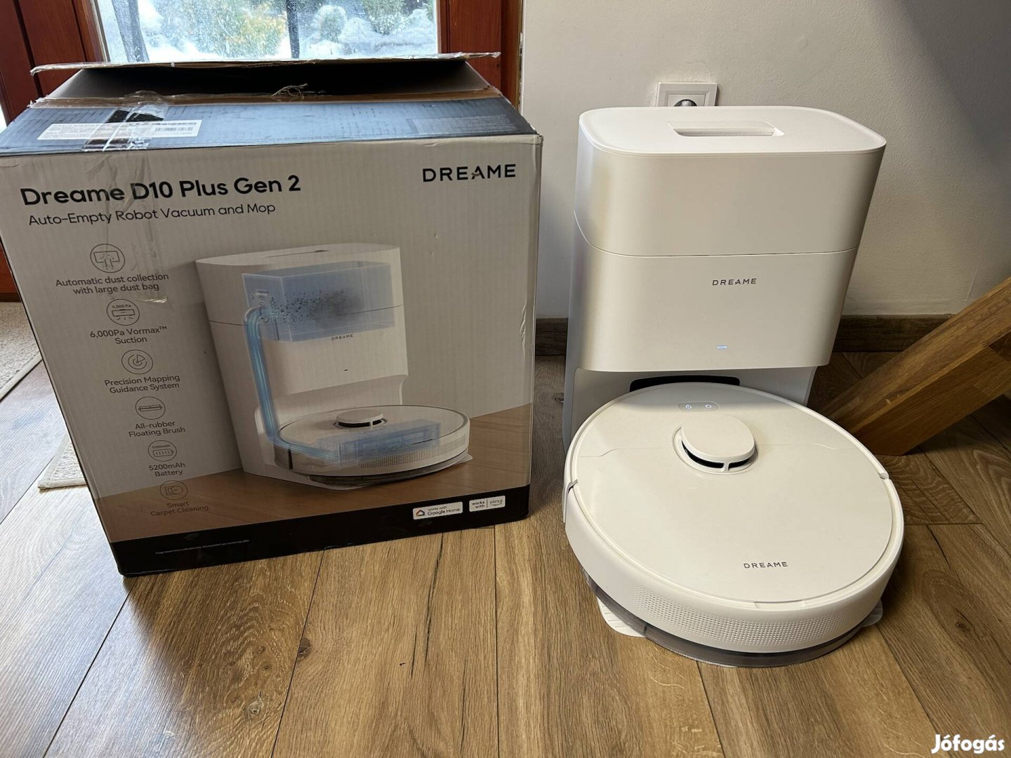 Dreame D10 plus Gen2 robotporszívó - Kerepes, Takarítógép, porszívó ...