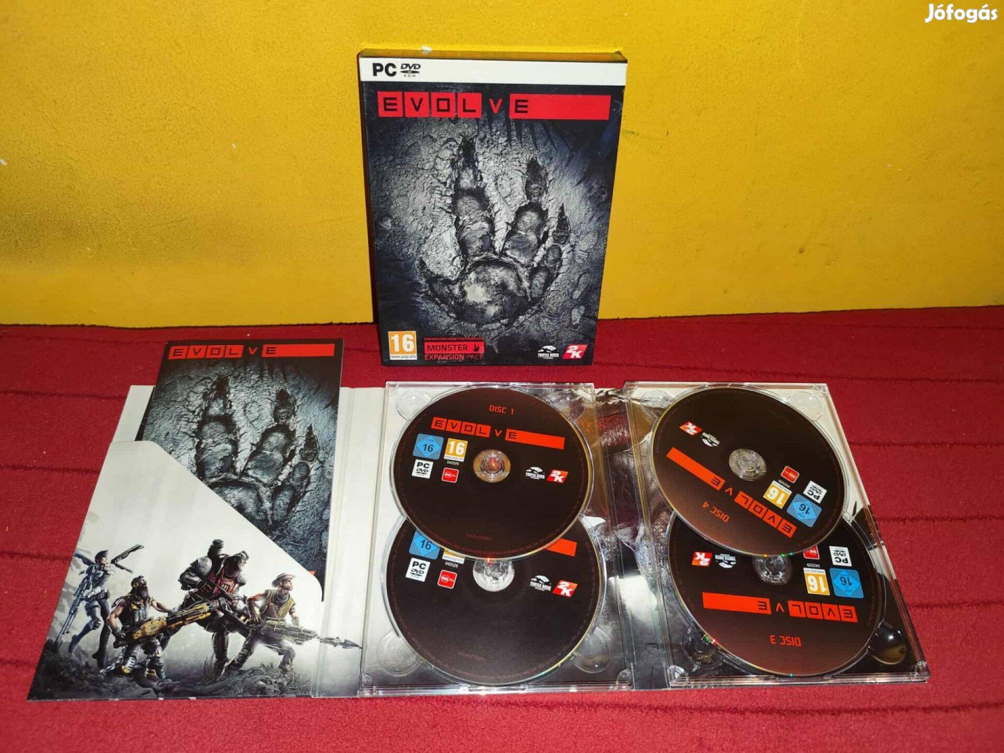 Evolve + Monster expansion PC DVD - Kecskemét, PC játékok - Jófogás
