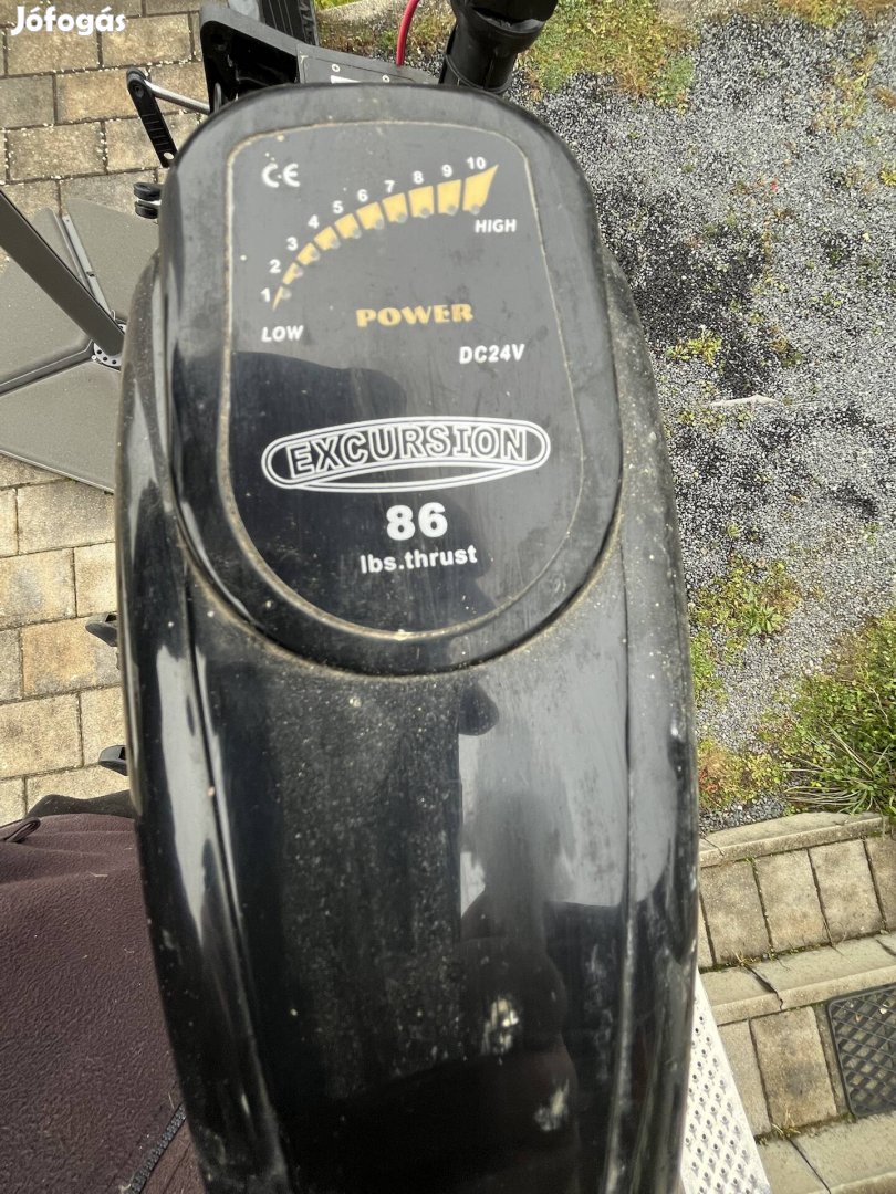 Excursion 24V 86lbs csónakmotor - Badacsony, Vízijármű alkatrész ...