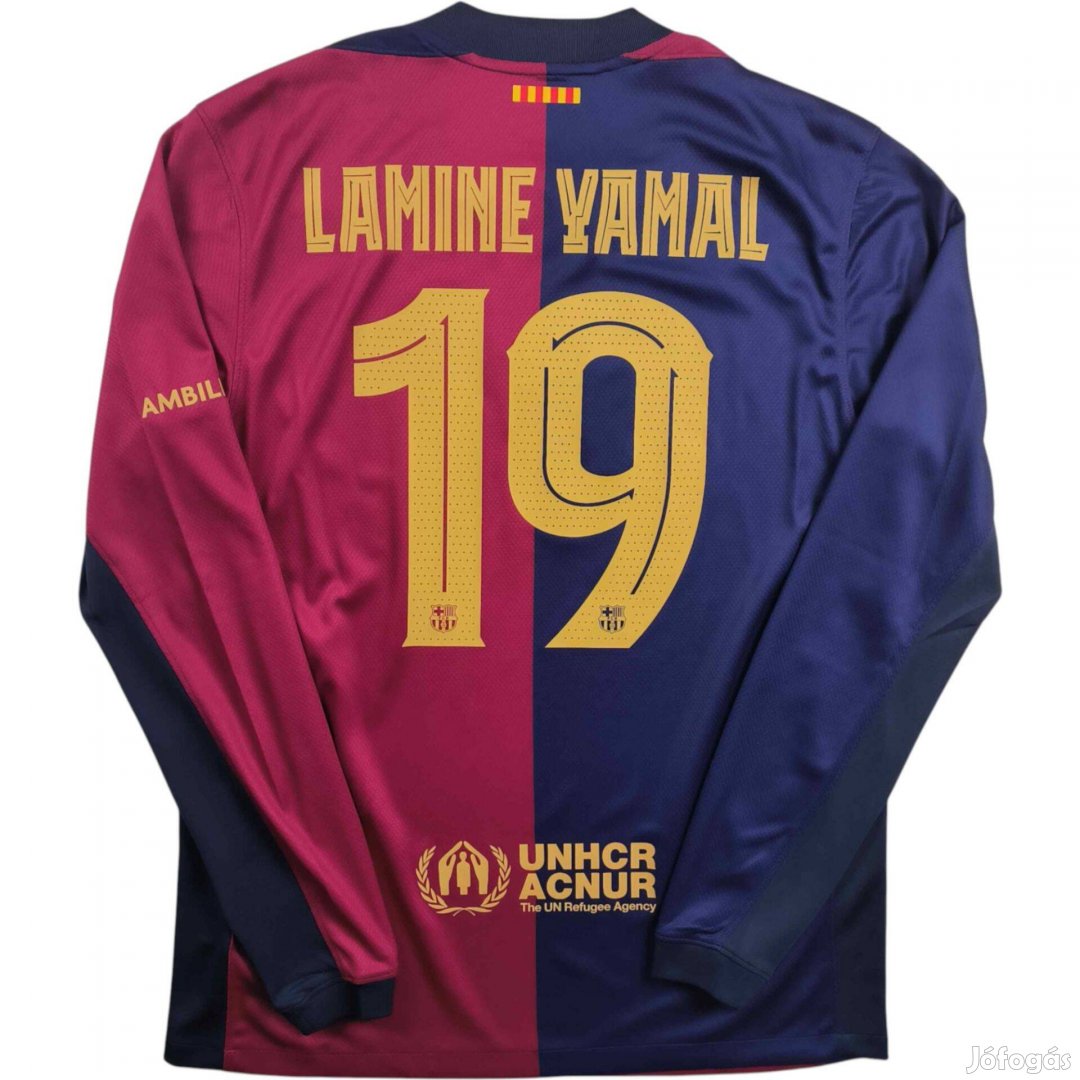 FC Barcelona 2024-25 Nike hazai Lamine Yamal *Új* foci mez M-es - Pomáz ...