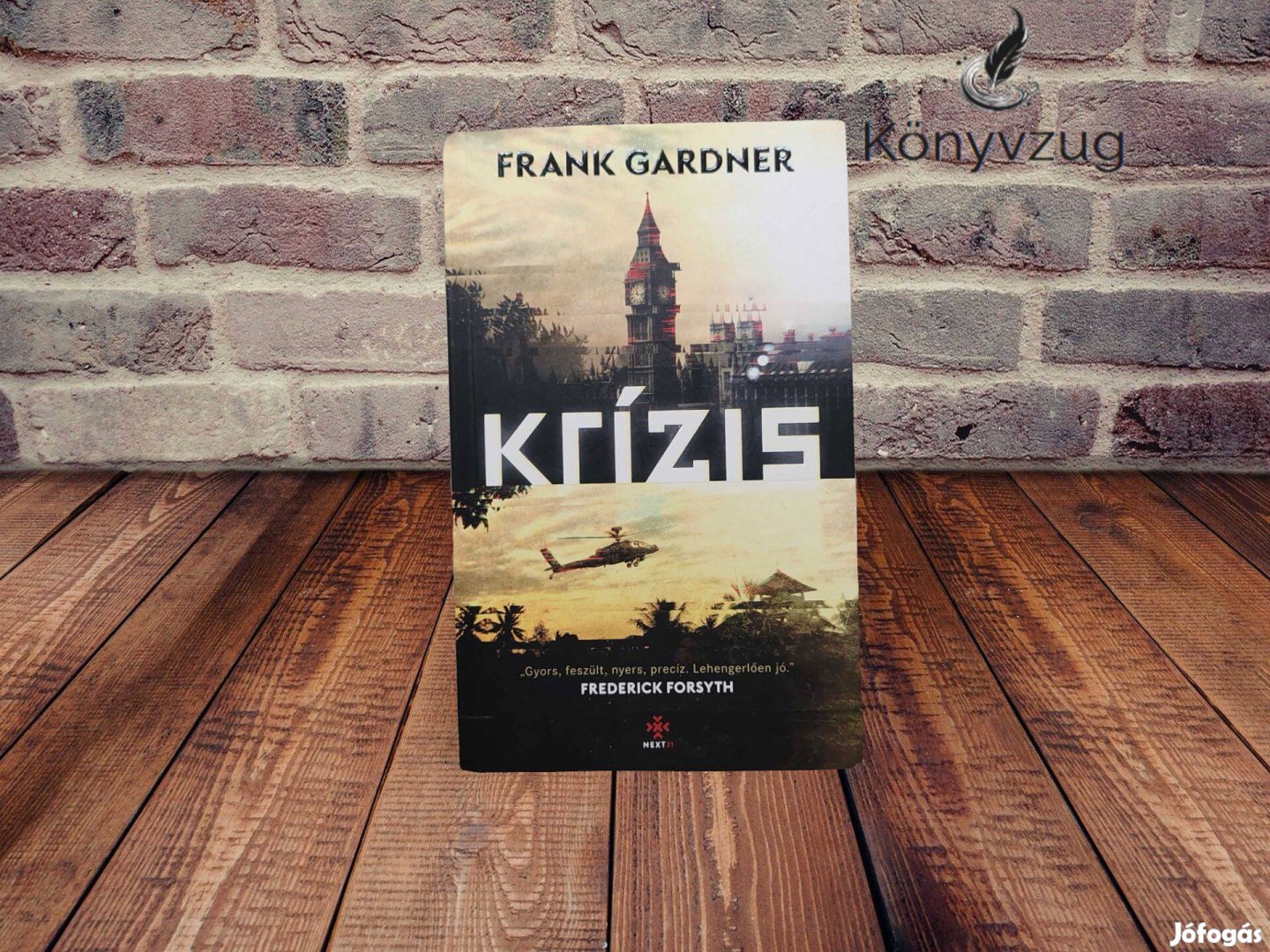 Frank Gardner - Krízis - Nyírszőlős, Könyv - Jófogás