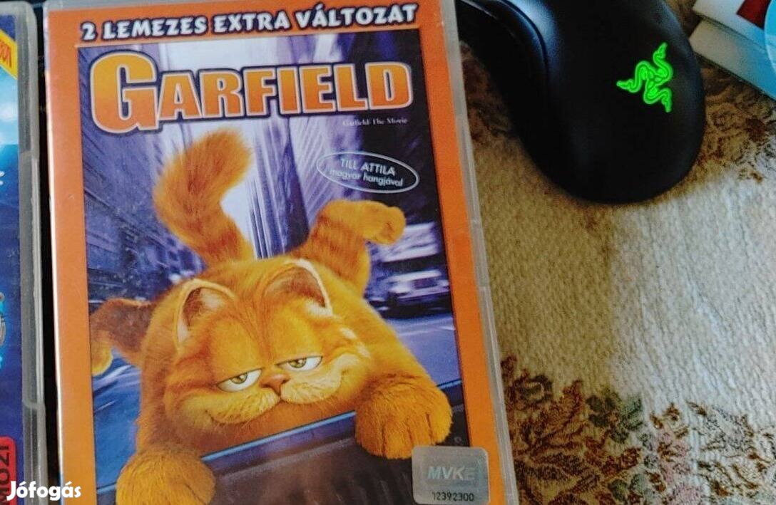 Garfield DVD benne 2 db DVD - XVIII. kerület, Blu-ray, DVD és VHS - Jófogás