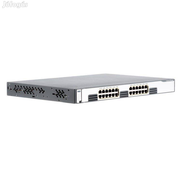 Giga ajánlat! Gigabites Cisco C3750G-24T-S 24 portos switch számlával ...