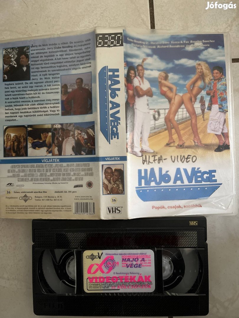 Hajó a vége vhs h film - Alsószenterzsébet, Blu-ray, DVD és VHS - Jófogás
