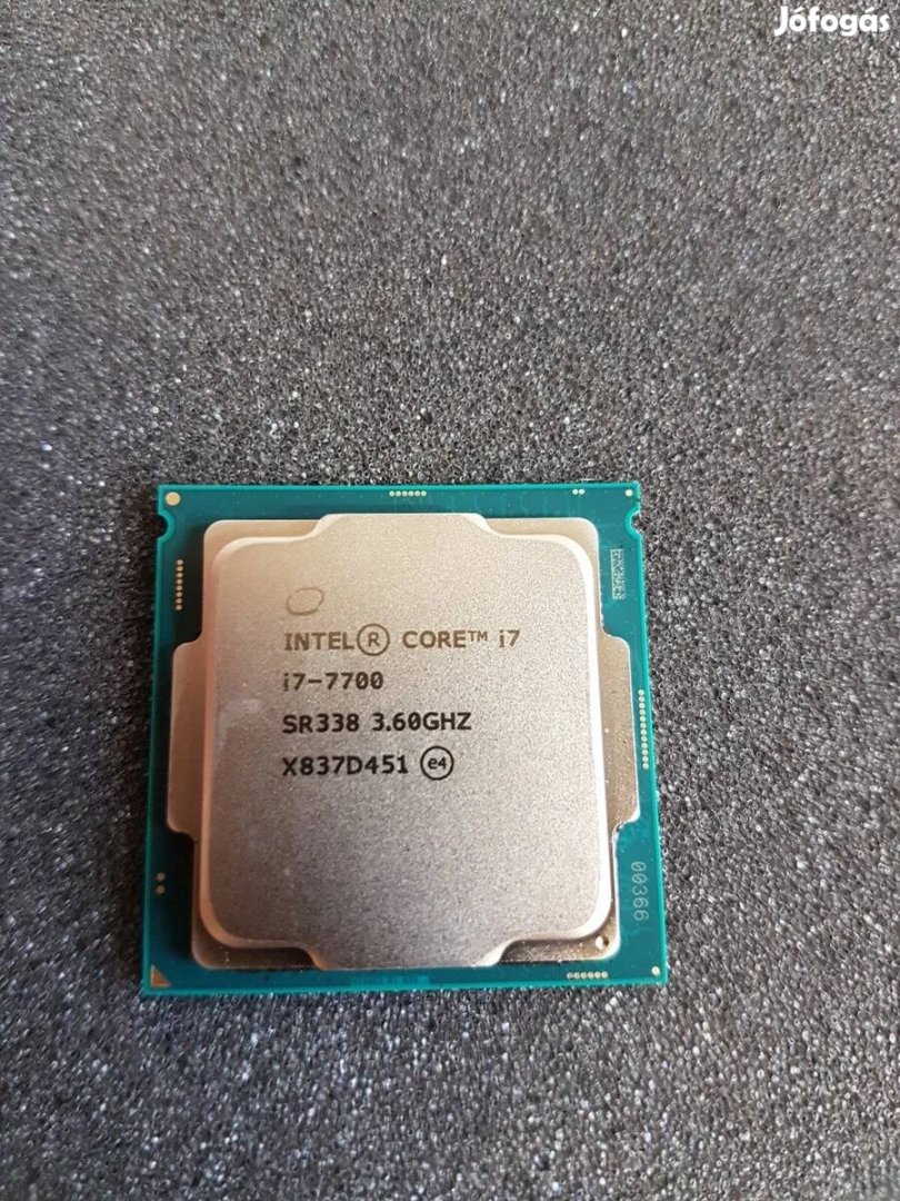 Intel Core i7-7700 4-Core 3.6GHz ingyen csomagküldéssel - II. kerület, Processzor, alaplap - Jófogás