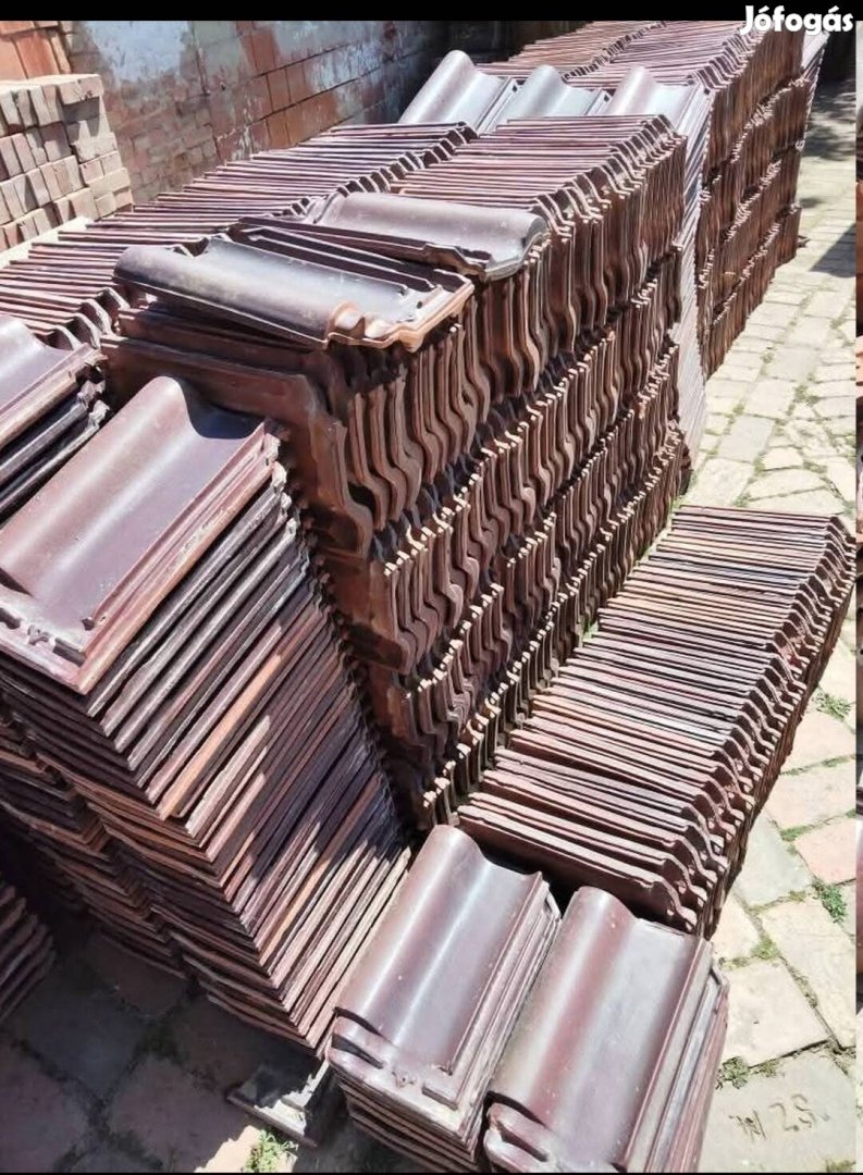 Jamina mázas holland cserép Kúpcserép -Oldal záró vég eladó - Szentes ...