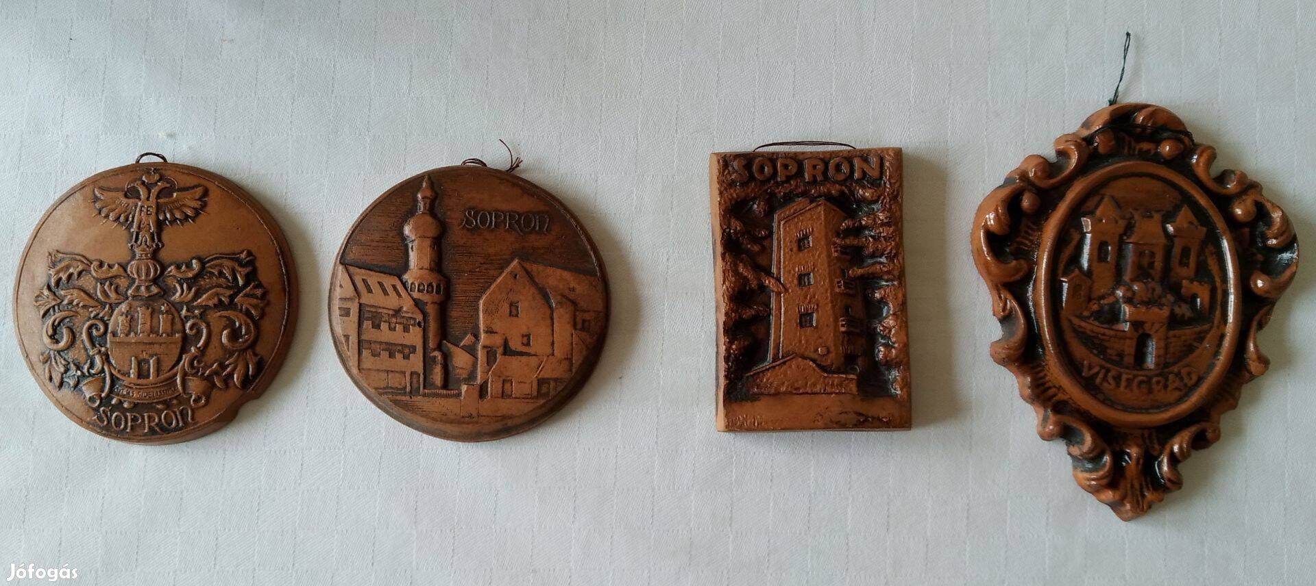 Kerámia plakettek, emléktárgyak 20251102 - Sopron, Egyéb - Jófogás