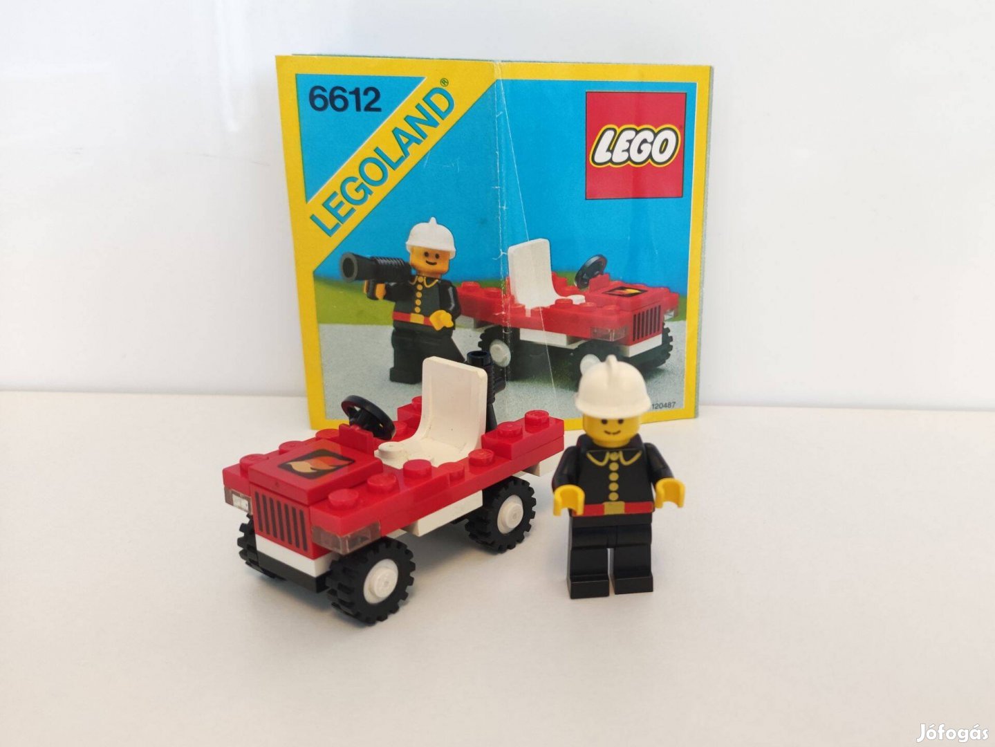 LEGO 6612 Fire Chief's Car eredeti építési útmutatóval - Pécs, Lego ...