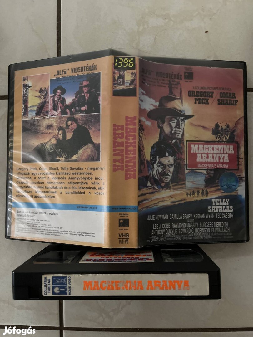 Mackena aranya vhs m - Alsószenterzsébet, Blu-ray, DVD és VHS - Jófogás
