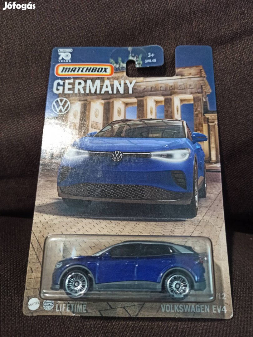 Matchbox Germany Series 2023 Volkswagen EV4 - Polgár, Kisautók - Jófogás