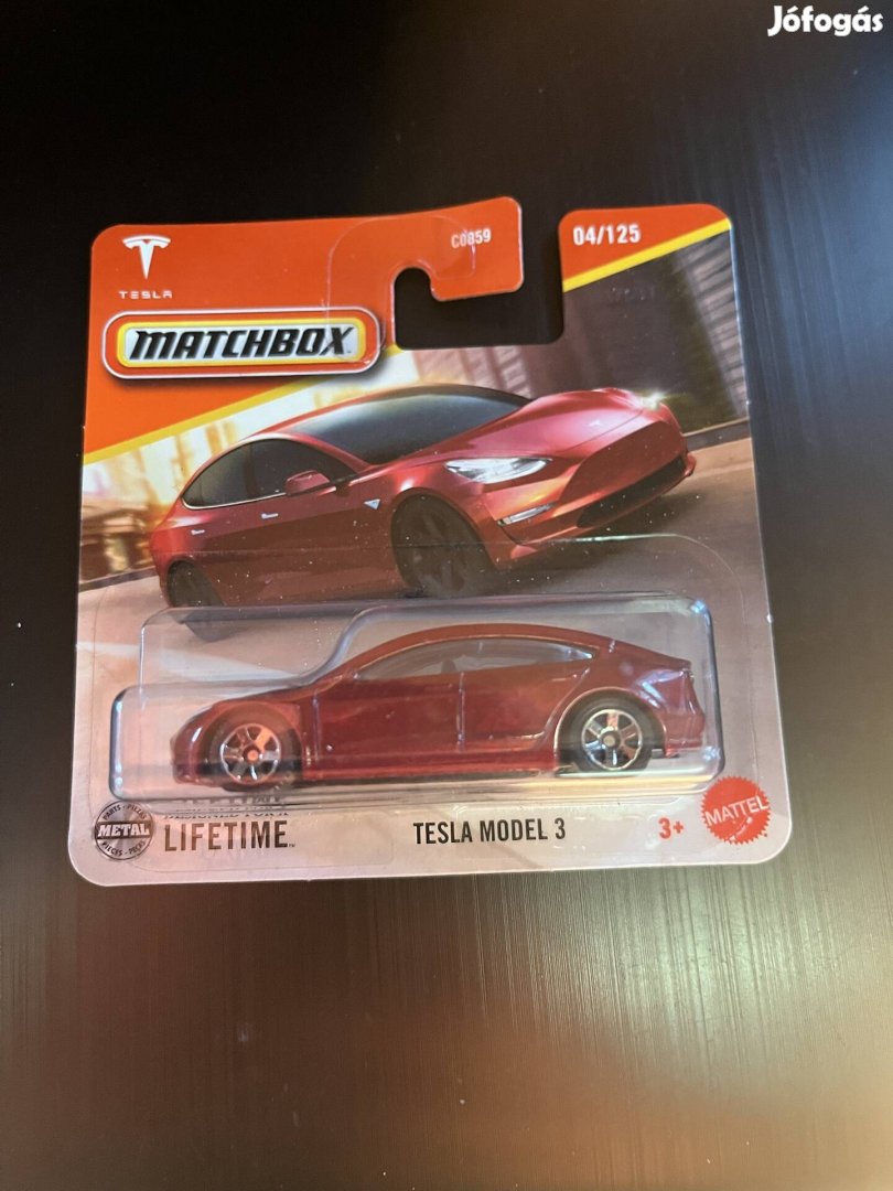 Matchbox Tesla Model 3 Új - Hajdúszoboszló, Kisautók - Jófogás