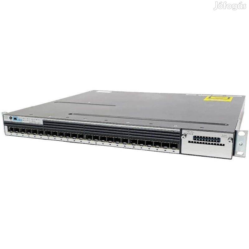 Őszi árak! Cisco WS-C3750X-24S-S 24 portos switch számlával garanciáva ...